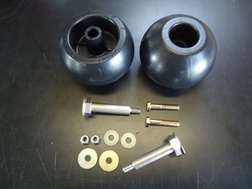 2 Pack Deck Anti Scalp Wheel Kit Bolts Hardware For Exmark 109-2098 103 ...