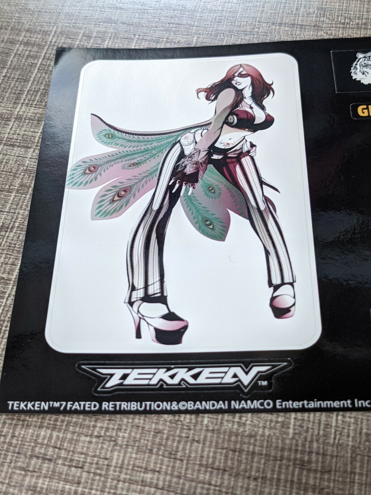 Tekken 7 Limited Original Sticker Katarina Alves Mint | eBay