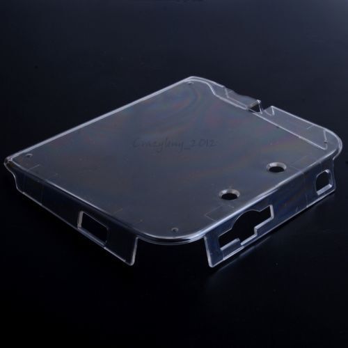 Nintendo 2DS Flat Clear Snap On Hard Protective Shell Case Back Cover ...