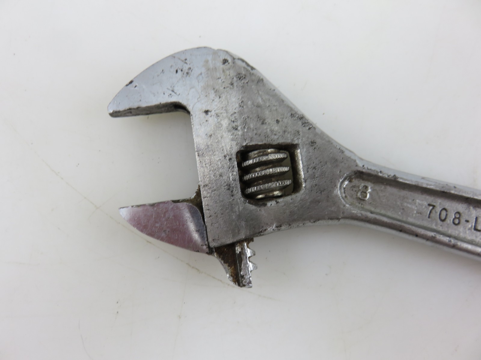 PROTO 708 - L Click Stop 8" Made in The USA Adjustable Wrench for sale ...