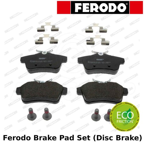 Ferodo Brake Pad Sets - Rear - fits Citroen C4, DS DS4, Peugeot 3008 l ...