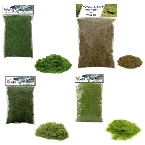 Static Grass Flock Basing Scenery - Spring, Summer, Autumn, Dead ...