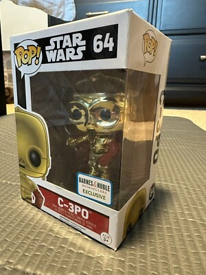 FUNKO POP! SW-C3PO-64 #C-3PO Red Arm Star Wars - 64 - B&N Exclusive ...