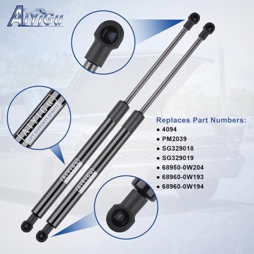 4094 Rear Hatch Shocks Struts Lift Gate Supports Gas Springs Compatible ...
