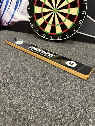 Darts Raised Oche Foot Bar Throw Line Handmade Wooden Unicorn Darts ...