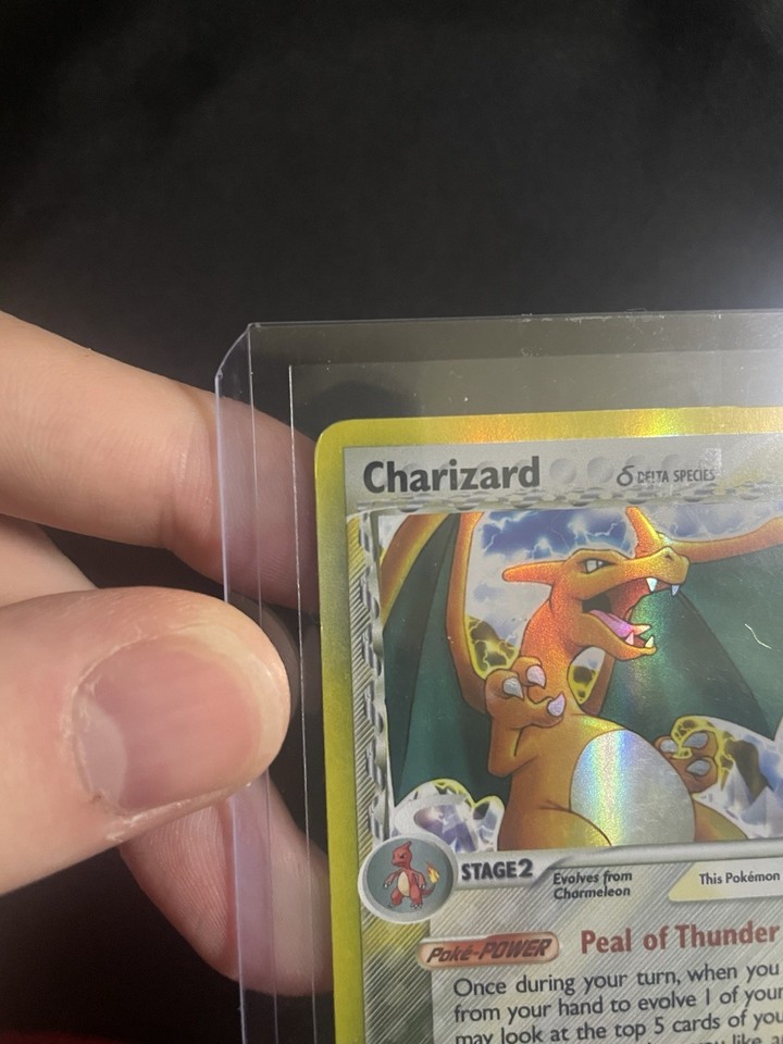 Charizard (Delta Species) 4/100 Crystal Guardians Holo Rare Pokemon TCG ...