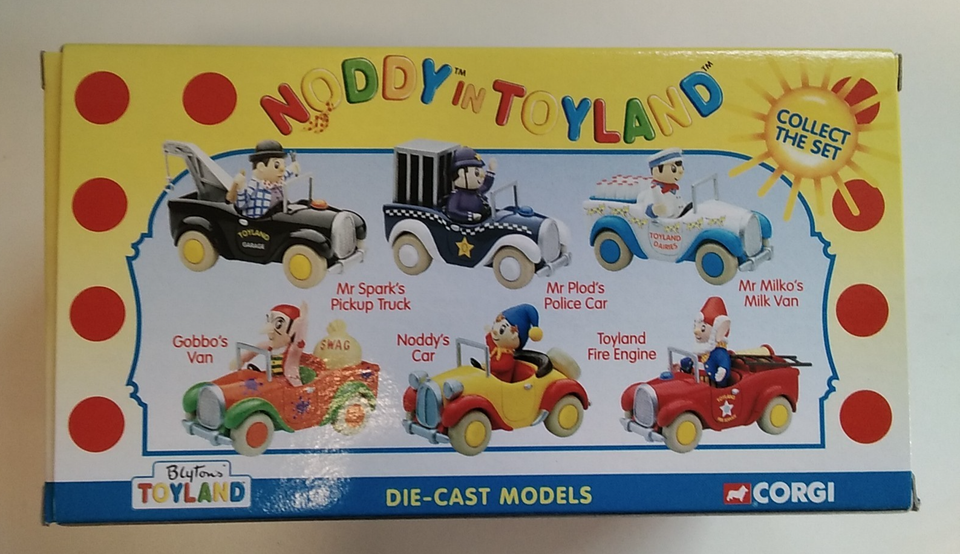 Corgi Blyton's Noddy In Toyland Die Cast Noddy Car 69001 New In Box ...
