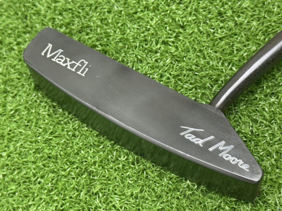 MAXFLI TAD MOORE TM-2 Milled Putter (Head Only) Right Handed Black Rust ...