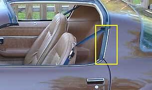 Roof Panel Vertical Moldings LH/RH Pair 70-81 Camaro Firebird | eBay