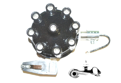DISTRIBUTOR CAP POINTS ROTOR CONDENSER FOR CHRYSLER DODGE PLYMOUTH V8 ...