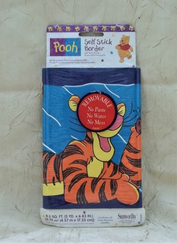 Disney's Winnie The Pooh & Tigger Self Stick Wallpaper Border 5' x 7 ...