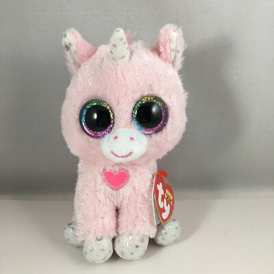 Ty Beanie Boos - SNOOKIE the Pink Unicorn (6 Inch) NEW MWMTs Stuffed ...