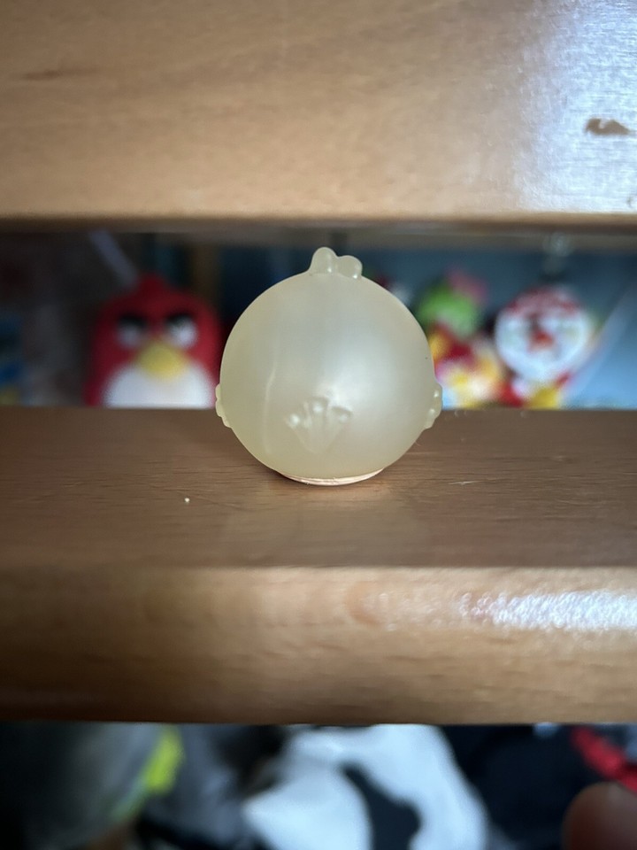 PROTOTYPE Angry Birds Knock On Wood Mattel Clear Red Figure RARE | eBay