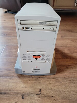 Vintage Packard Bell Microsoft Station,**POST Code**, **Extremely rare ...
