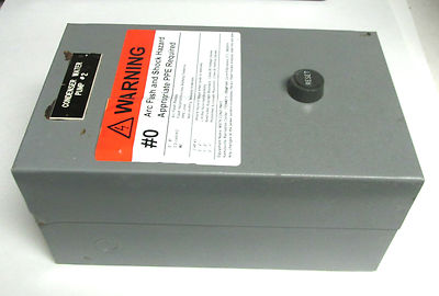 * Westinghouse Starter w/Encl Cat# 765A842G09 A200M2CX. 25Hp Nema Size ...