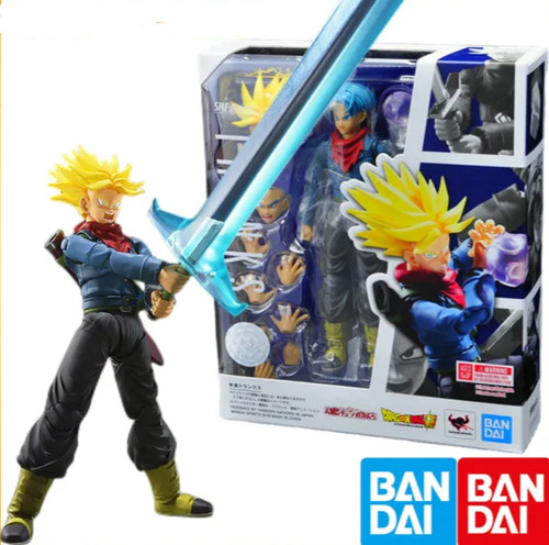 S.H.Figuarts SHF Dragon Ball Super Future Trunks 1/12 Action Figure Toy ...