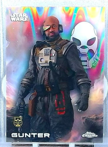 2025 Star Wars Topps Chrome #57 Gunter- Debut Raywave | eBay