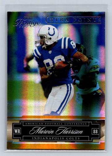 2007 Playoff Prestige #65 Marvin Harrison Xtra Points Indianapolis ...