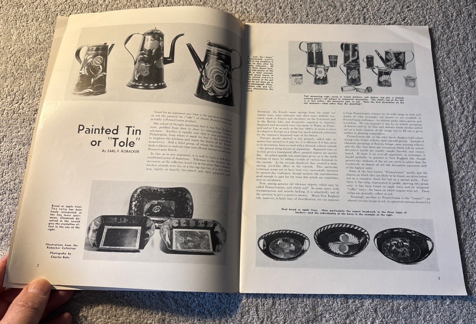 1955 The Dutchman Pennsylvania Dutch Magazine Folklore Crafts Spring ...