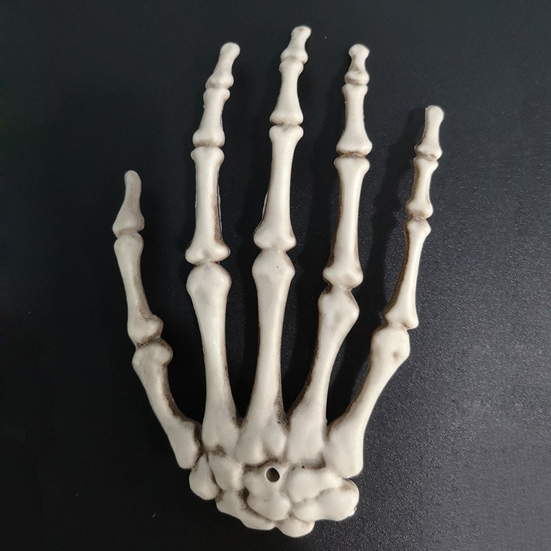 Super Real Halloween Skeleton Plastic Fake Human Hand Bone Realistic ...