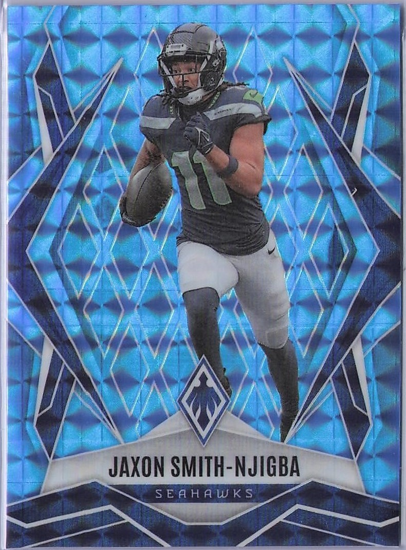 2025 Panini Phoenix - Jaxon Smith-Njigba #69 Light Blue Pyramids /385 ...