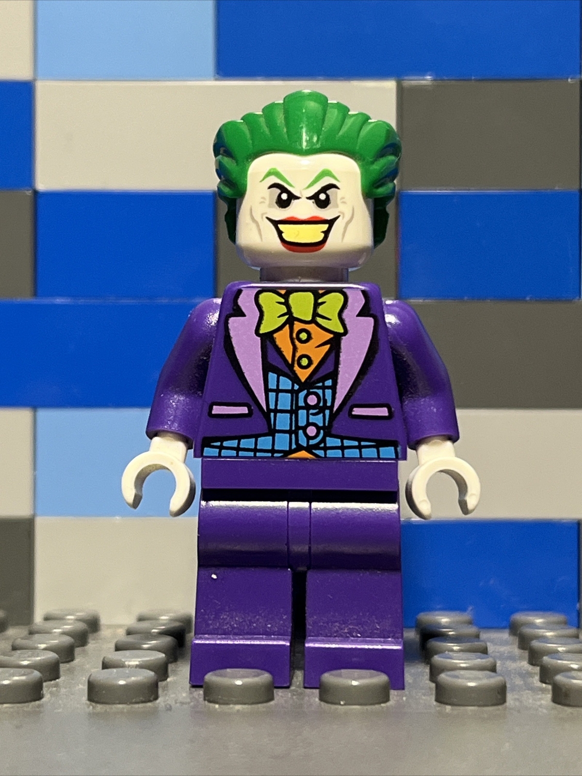 LEGO Joker Minifigure sh206 DC Super Heroes Batman 76035 CMF Lot Rare ...