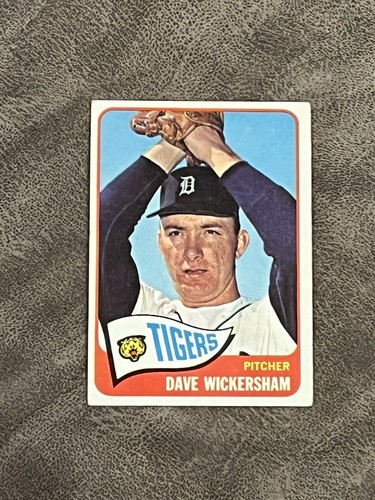 1965 Topps Dave Wickersham #375 EX-MT Detroit Tigers | eBay