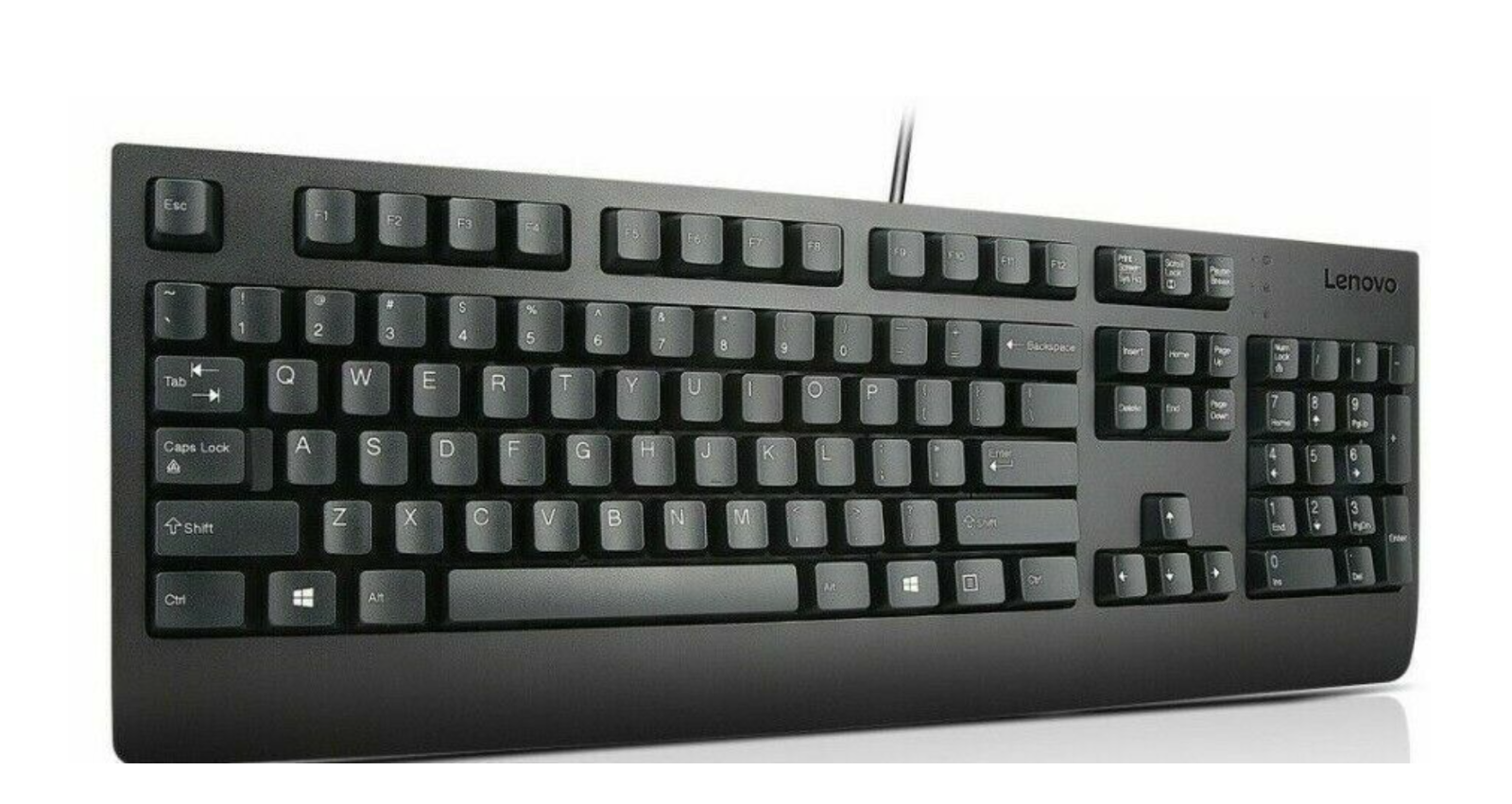 Lenovo SK-8827 Traditional 104-Key USB Wired Keyboard | eBay