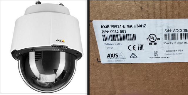 Axis P5624-e MK II PTZ Network Camera 23x Optical Zoom for sale online | eBay