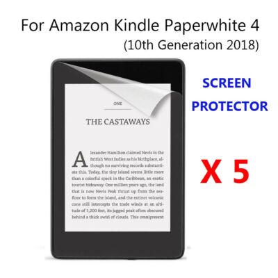 Protective Film Guard Screen Protector Matte For Kindle Paperwhite 4 ...