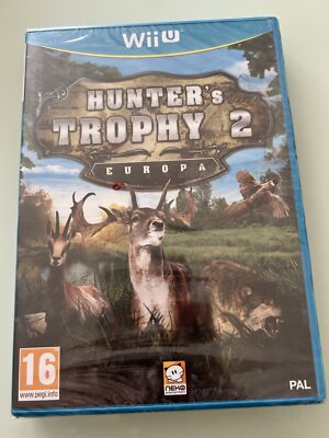 Nintendo Wii U Game New Blister Hunter's Trophy 2 Europa PAL Hunting Shooting FR | eBay