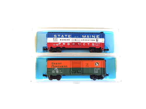 Atlas N Scale Box Cars First Generation 1967 Made in Austria | eBay
