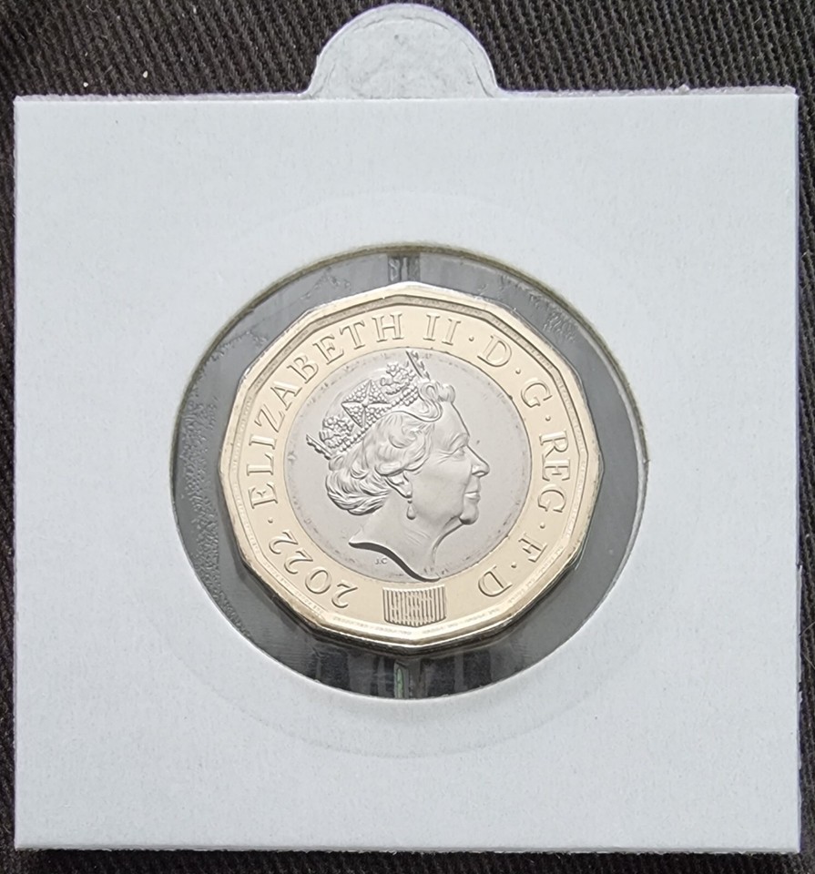 2022 £1 One Pound Lefty Leftie Coin Brilliant Uncirculated in ...