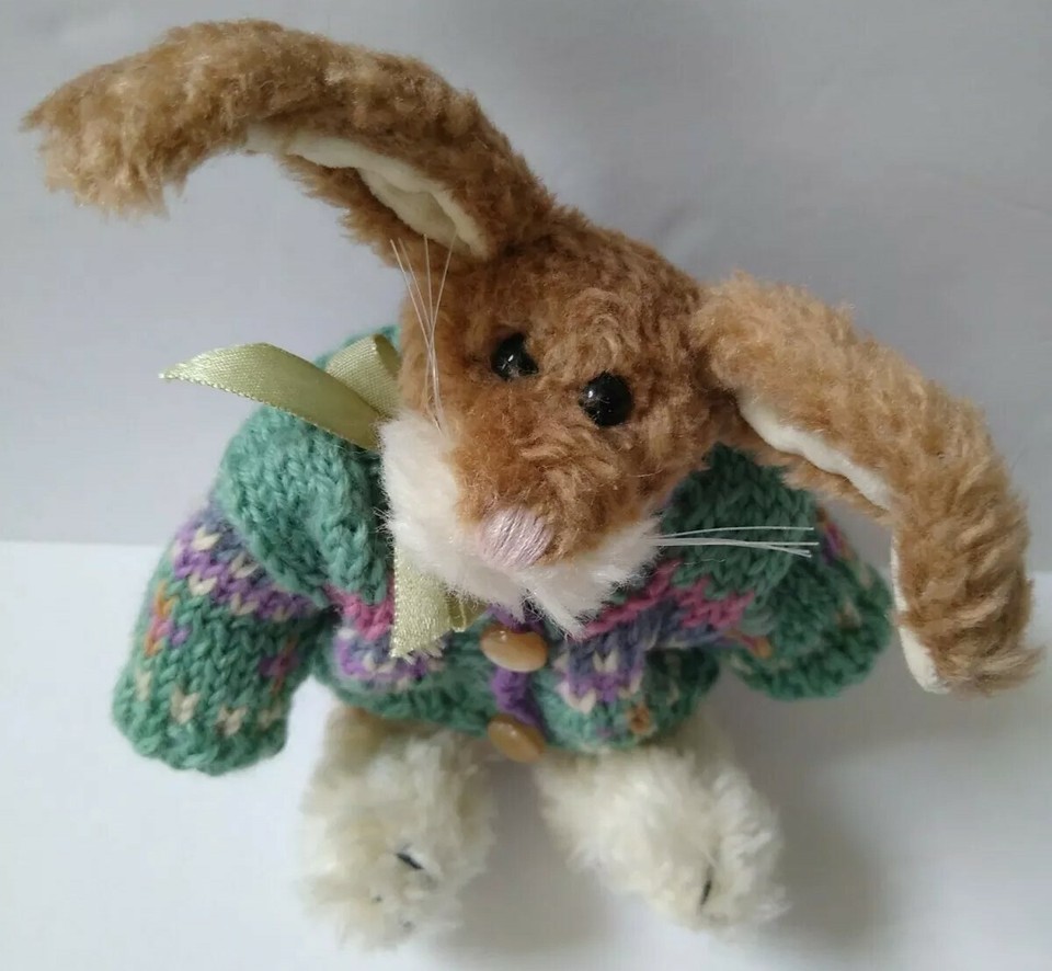 Boyds Bear Collection Archive Series Bunny Stuffed Plush 8” Mohair 6 ...