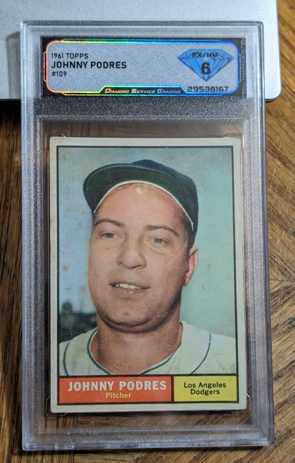 1961 Topps - Johnny Podres #109 for sale online | eBay