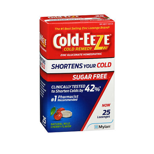 Cold Remedy Lozenges Sugar Free Wild Cherry 25 Lozenges By Cold-Eeze | eBay
