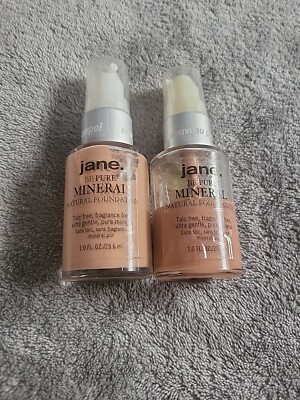 Jane Be Pure Mineral Natural Liquid Makeup BEIGE TO TAN | eBay