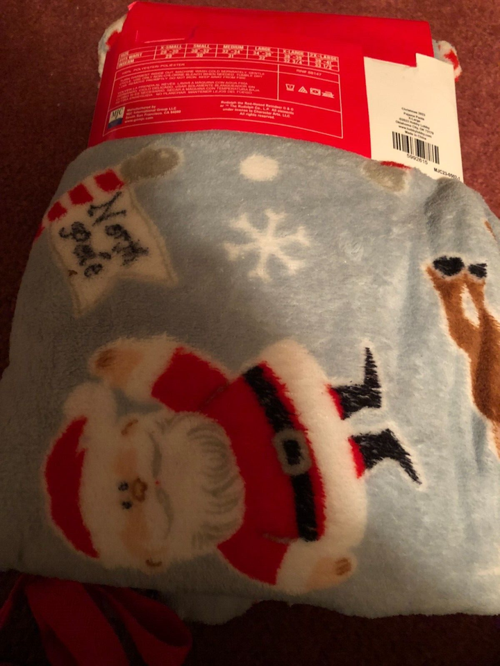 CHRISTMAS RUD0LPH THE RED NOSED REINDEER UNISEX SLEEP PANT X-LARGE, NEW ...
