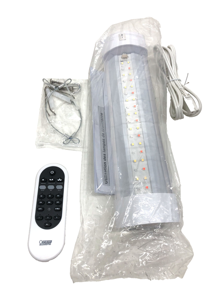 LOT OF 4 Feit Electric 12" LED 3 Adjustable Spectrum W/ Remote Plant ...