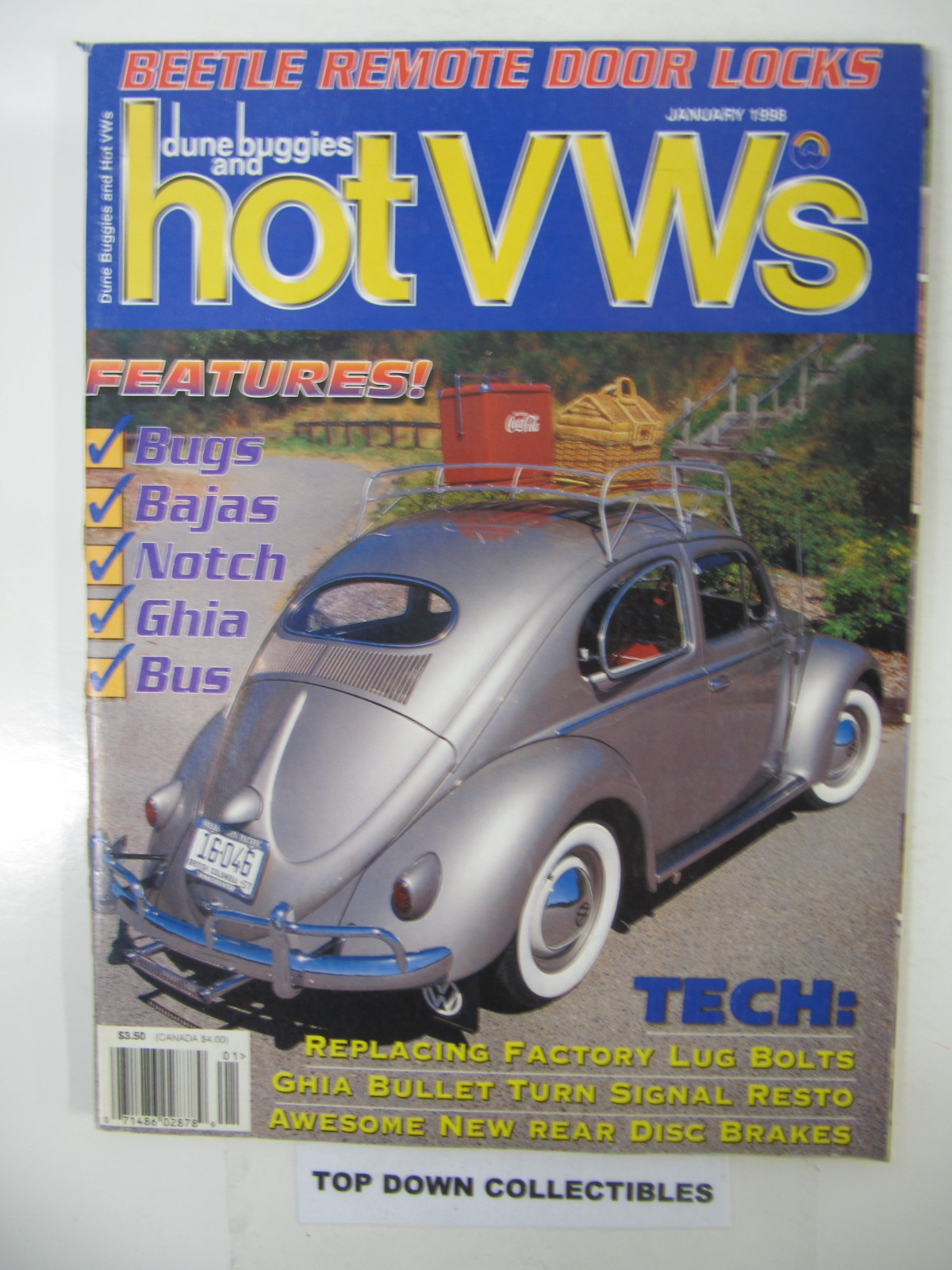 Hot V Ws & dune buggies Magazine Jan.1998 Sacramento Bug-O-Rama 40 | eBay