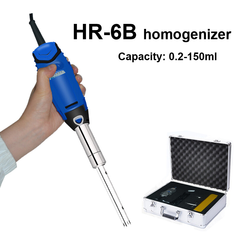 HR-6B Lab Handheld Homogenizer Emulsifier High Shear Mixer Disperser 0. ...