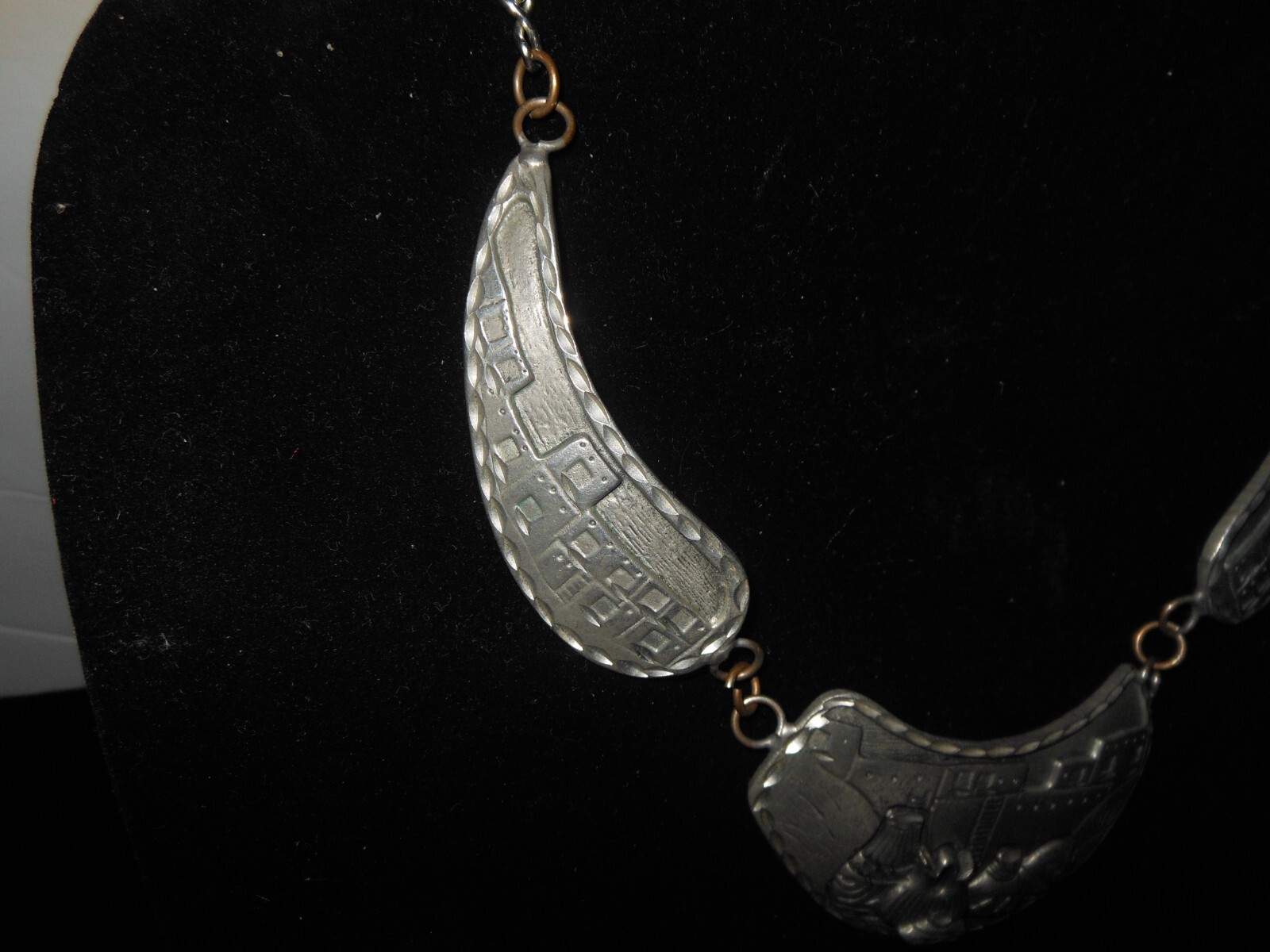 Vintage Large Hopi Story Telling Overlay Pueblo Bib N… - Gem