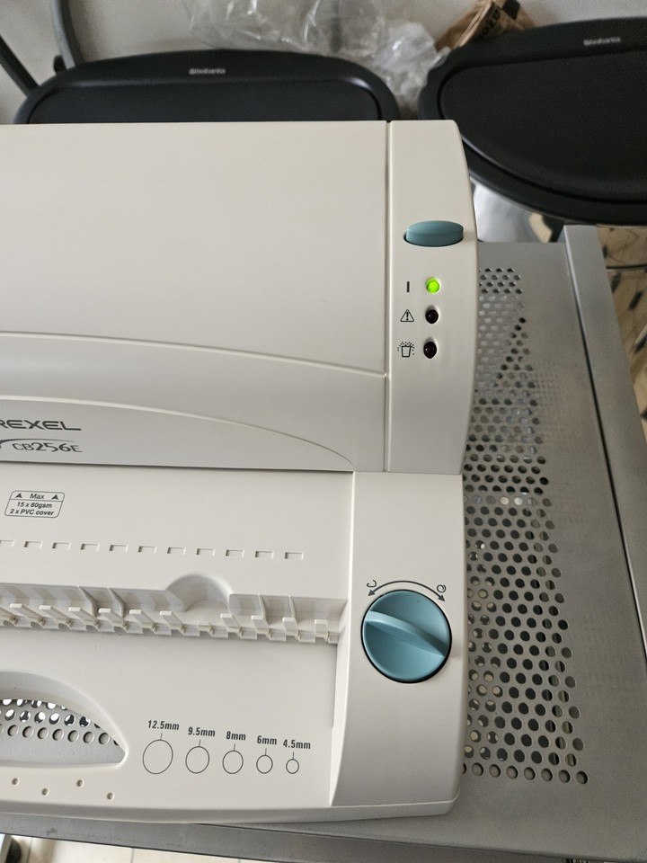 Rexel CB256- E AUTO Comb Binding Machine Punch Compact A4 Binder | eBay UK