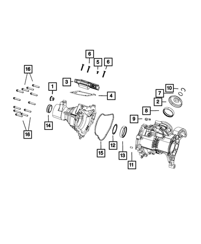 Genuine Mopar Transfer Case Bolt 68224124AB | eBay