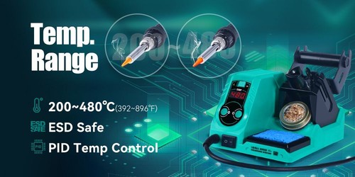 Heating Soldering Iron Kit Welding Rework Station Phone IC Repair Tool ...