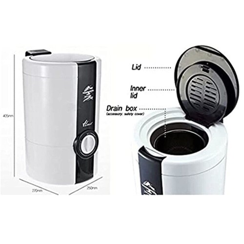 Hanil Portable Mini Compact Dryer for Laundary & Food Water Extractor ...