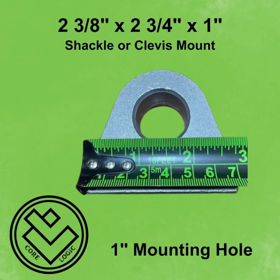 2-Weld On Shackle Mounts, Clevis, Mounting point, Off Road, D Ring ...