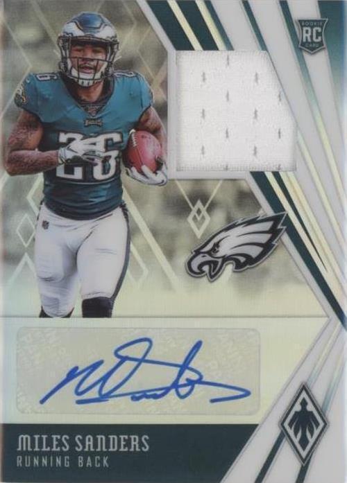 2019 Panini Phoenix - Rps Rookie Auto Jersey Miles Sanders #RJA-MS /149 ...