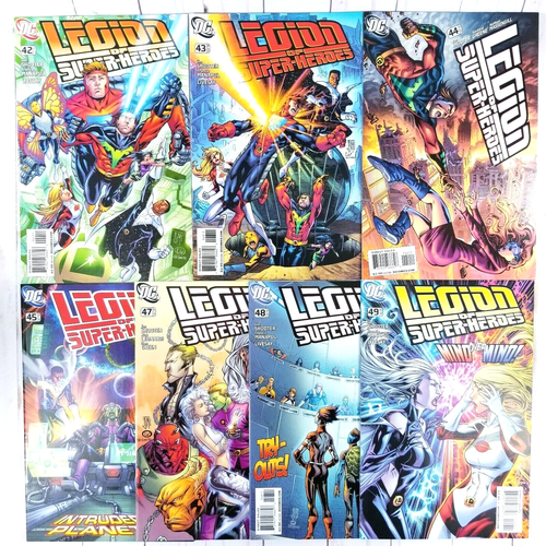 Legion Of Super-Heroes Comic Book Lot 7, DC Comics 2008, Batman ...