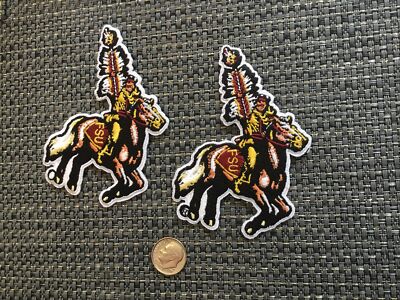 2 FSU FLORIDA STATE SEMINOLES Vintage Embroidered Iron On Patches Patch ...